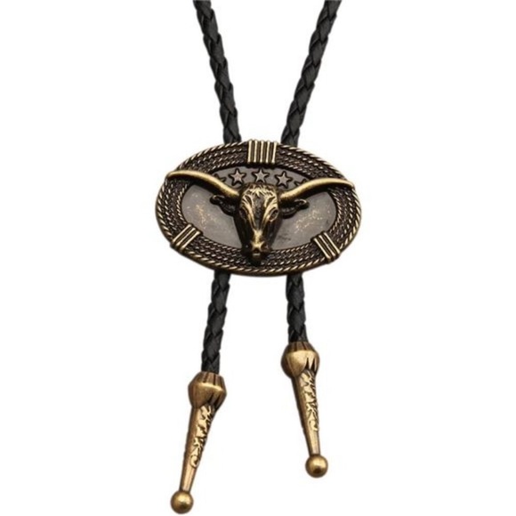 Accessories | Longhorn Bull Bolo Tie For Men Western Bolo Ties | Poshmark